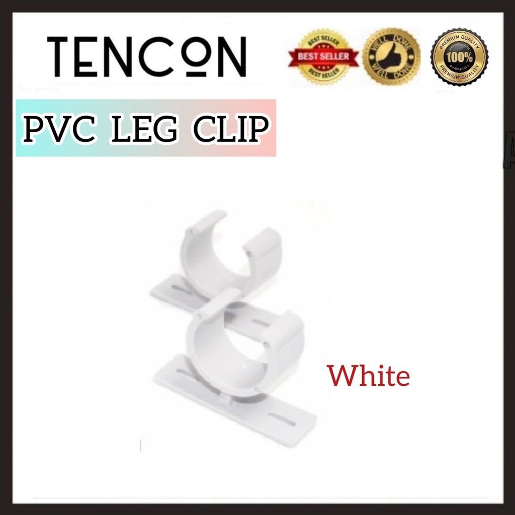 Ready Stock ~ PVC LEG CLIP (WHITE) | Shopee Malaysia