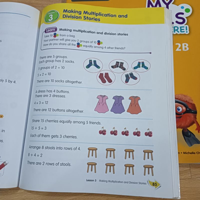 My pals math pupils book 1a 2a 2b 3a | Shopee Malaysia