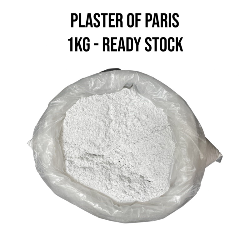 500g / 1kg Plaster of Paris / Gypsum Plaster | Shopee Malaysia