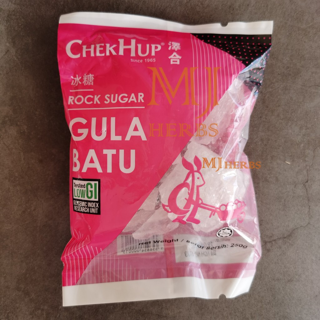 ChekHup LOW GI Rock Sugar 250g 泽合冰糖 250g | Shopee Malaysia