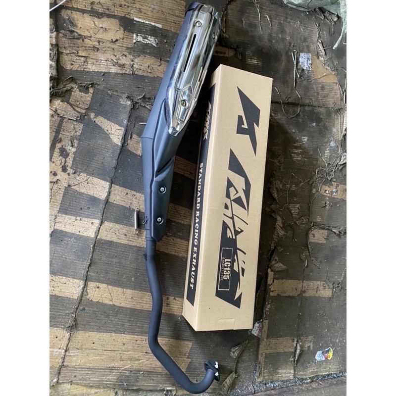 Lc135 v1/v2/v3/v4/v5/v6/v7/v8 standard racing exhaust king drag malaysia | Shopee Malaysia
