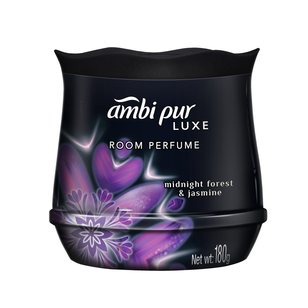 Ambi Pur Luxe Room Air Freshener Gel Perfume Midnight Forest & Jasmine (180g) | Shopee Malaysia