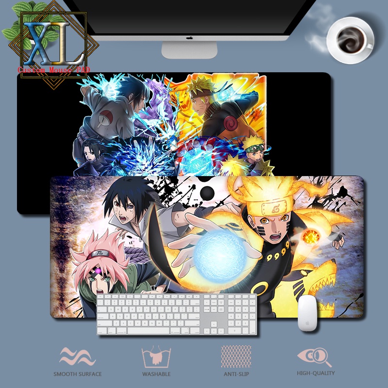XL Custom Gaming Mouse Pad Naruto Mouse Pad 90cm x 40cm Extra Large ...