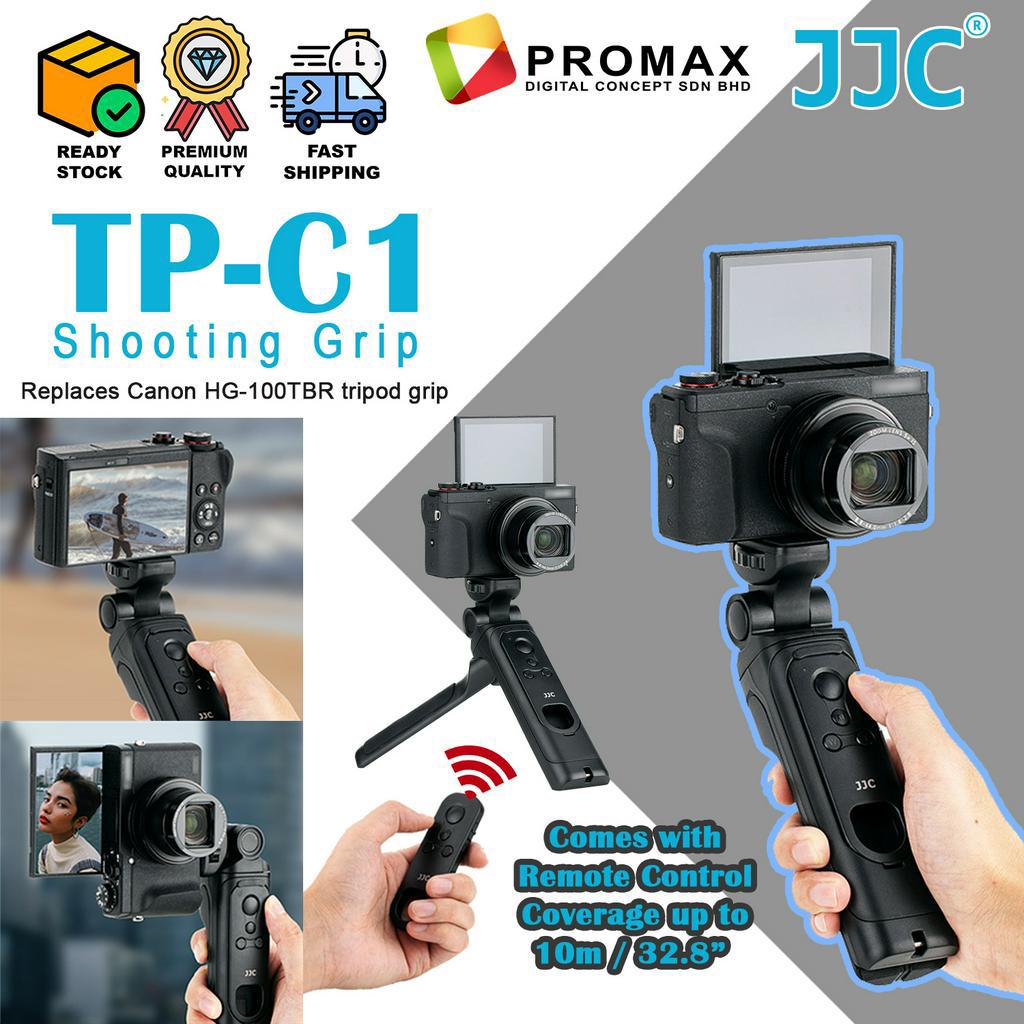 JJC TP-C1 BTR-C1 Vlog Shooting Grip Tripod Bluetooth Wireless Remote ...