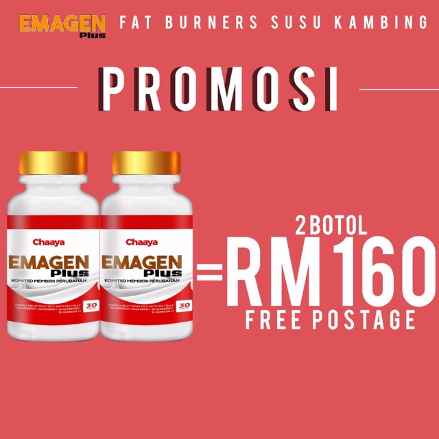 EMAGEN PLUS (Kurus cepat dan singkat) | Shopee Malaysia