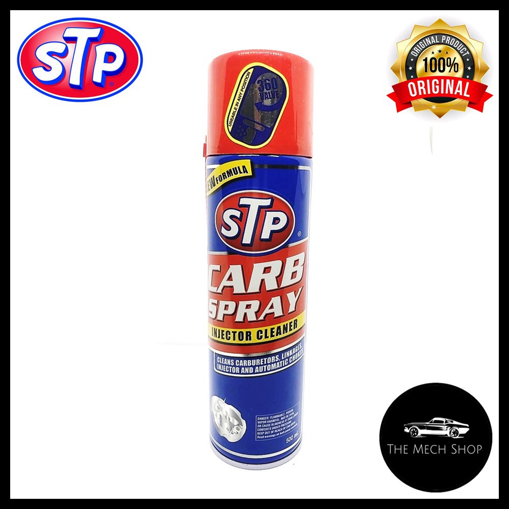STP New Formula 360 Degrees Valve Carb Spray Injector Cleaner (500ML ...