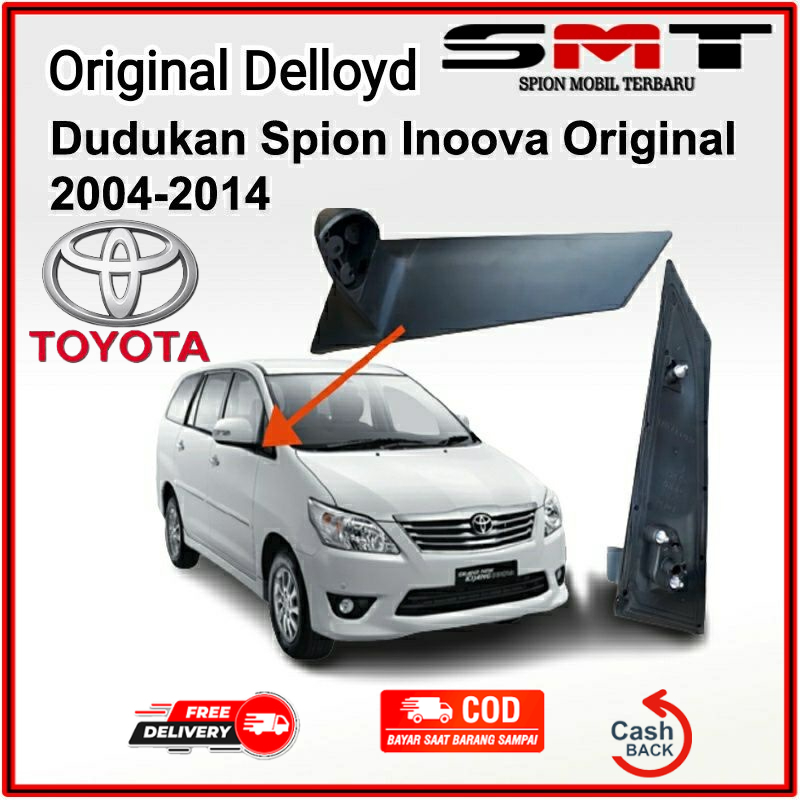 Original Delloyd Innova Rear View Mirror Mount Leg 2005 2006 2007 2008 ...