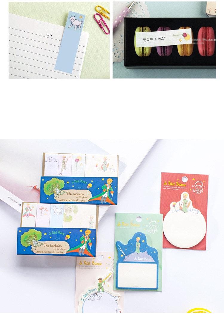 The Little Prince Index Sticky Note N Times Sticker Cartoon Message ...