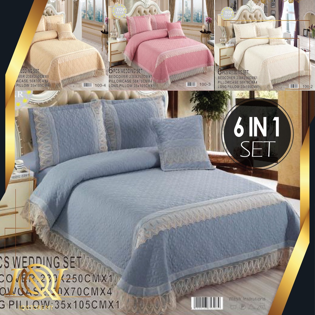 NEW ARRIVAL CADAR WEDDING (6IN1) FULL COTTON 100%/CADAR PENGANTIN ...