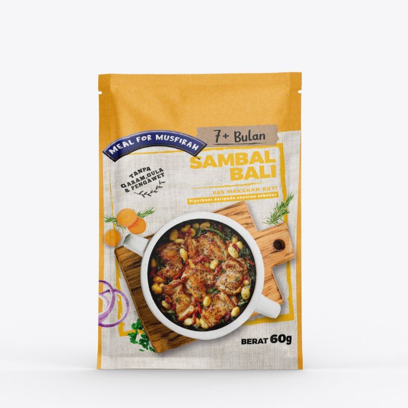 Meal for Musfirah BABY MEAL / BABY FOOD READY TO COOK/ Pes Makanan Bayi ...