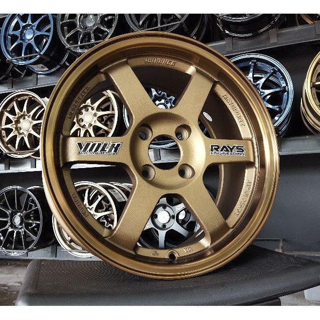 NEW RIM 15 RAYS TE37 🇹🇭 5.9KG MYVI ALZA WIRA JAZZ CITY VIOS BLM FLX VVT ...