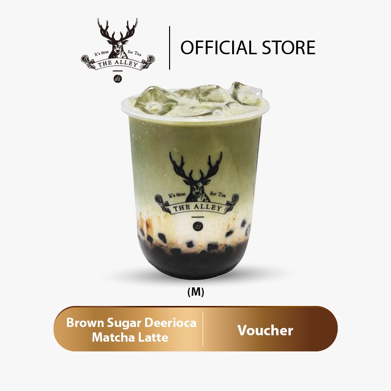 The Alley Brown Sugar Deerioca Matcha Latte Voucher - M | Shopee Malaysia