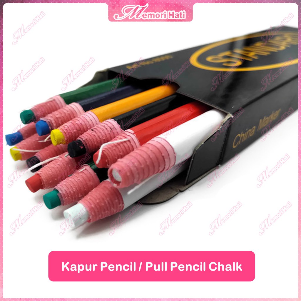 Kapur Pensel Jahit / Tailoring Pencil Chalk | Shopee Malaysia