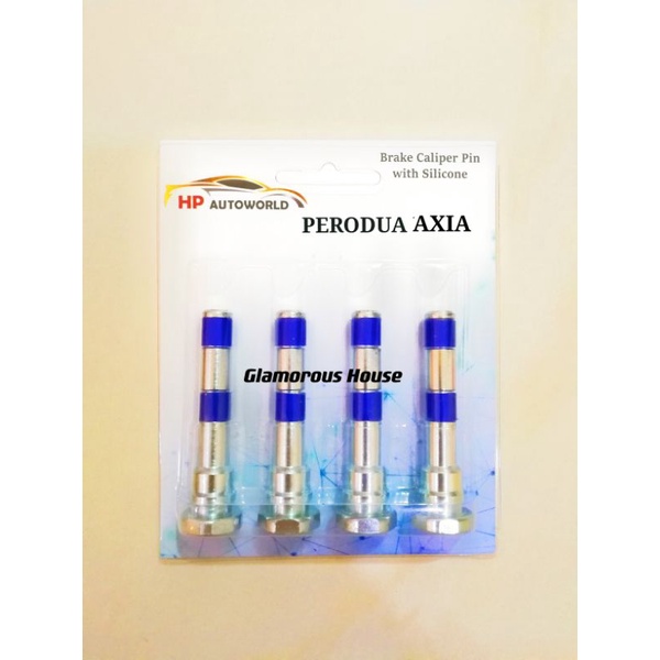 Perodua Axia Front (depan) Disc Brake Pin / Caliper Pin With Silicon ...