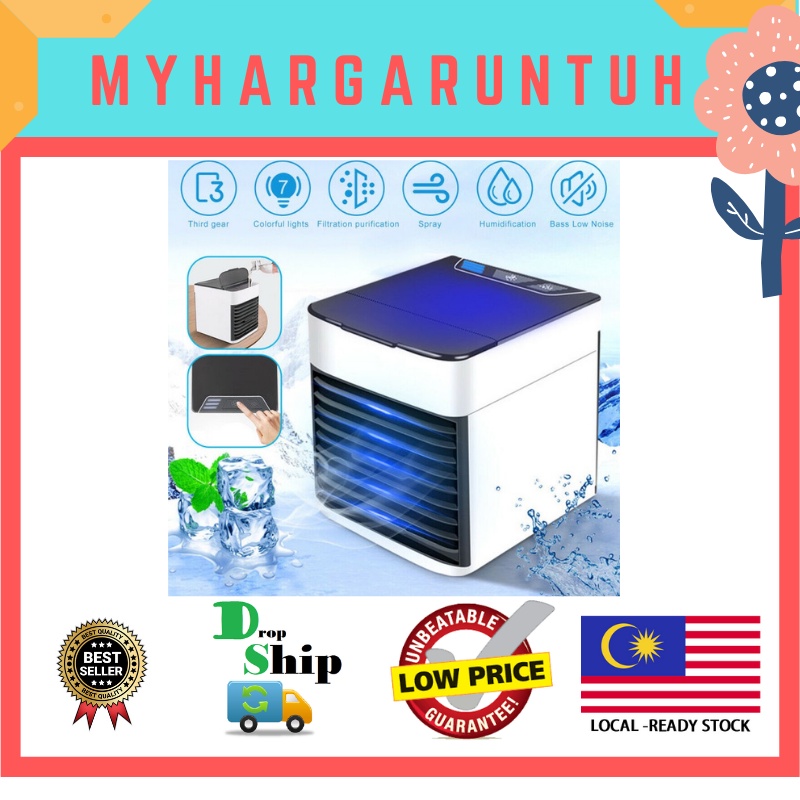 ARTIC USB Mini Air Conditioner Portable Air Mini Cooler Aircond ...