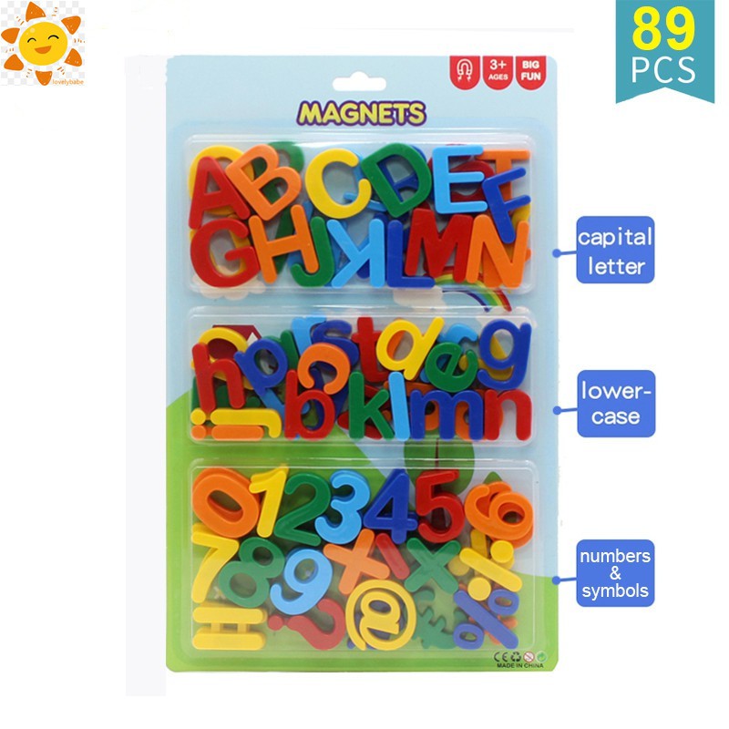 Magnetic Letters Alphabet Numbers Math Symbols Magnet Sticker ...