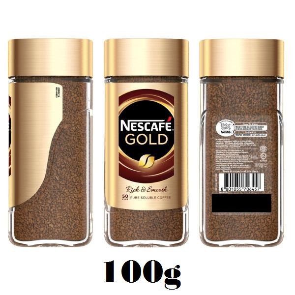 Nescafe Gold Rich & Smooth Pure Soluble Coffee 100g | Shopee Malaysia