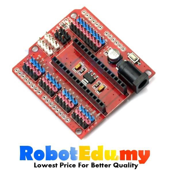UNO R3 / NANO 5V I/O Sensor Servo Expansion Prototype Shield V3.0 for Arduino | Shopee Malaysia