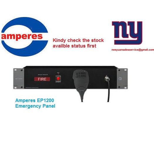 Amperes EP1200 EMERGENCY PAGING PANEL | Shopee Malaysia
