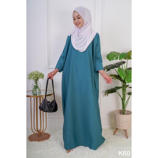 KAFTAN LABUH PLAIN KOD K60 | Shopee Malaysia