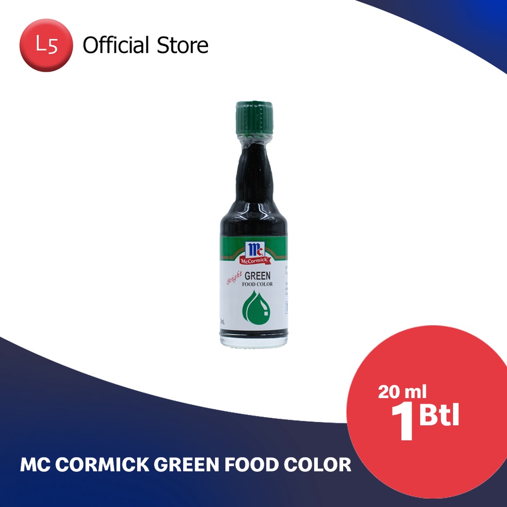 McCormick Green Food Color 20ml | Shopee Malaysia