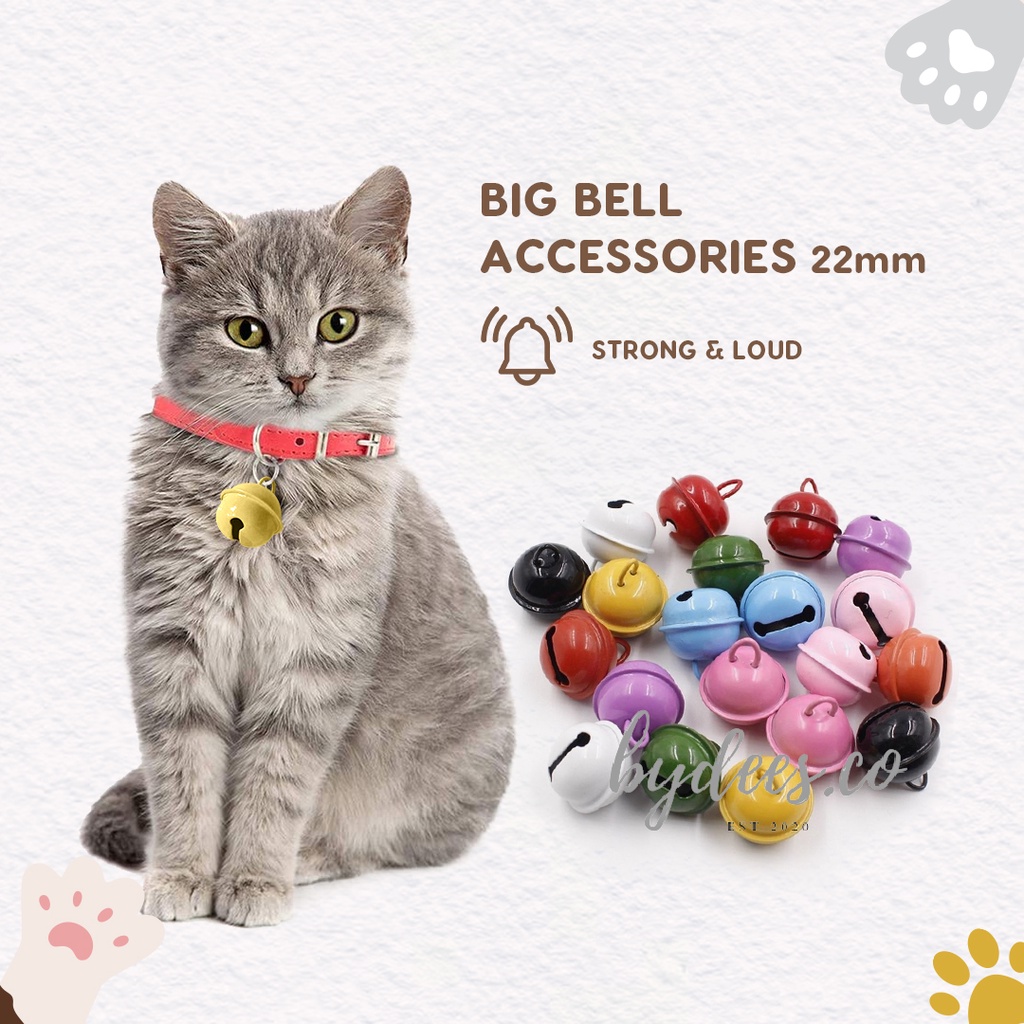 Pet Collar Bell Pet Big Charm Bell Accessories Cats Dogs Charms ...
