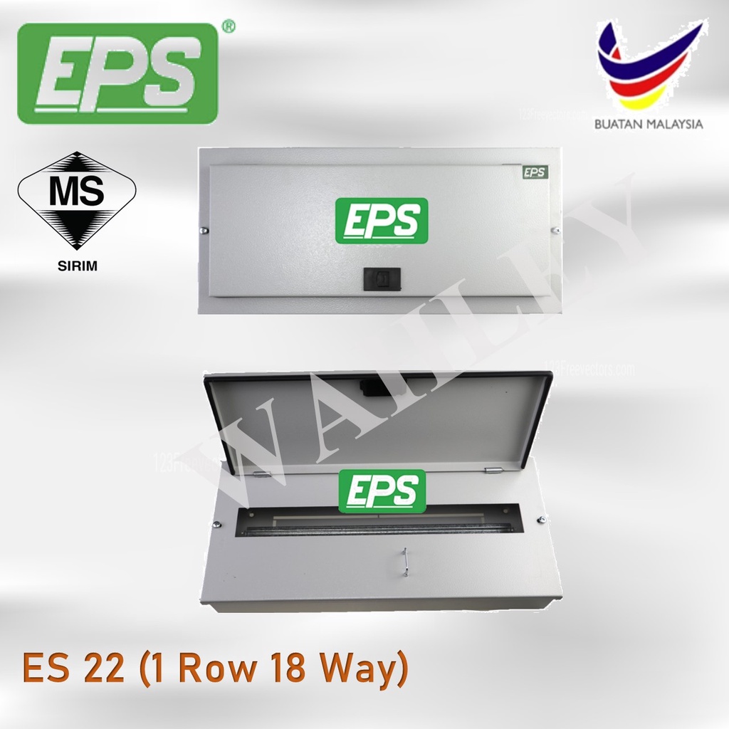 EPS ES18 1Row 18Way | ES22 1Row 22Way Metal Clad Enclose DB Box ...