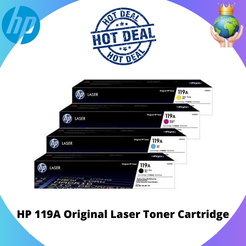 HP 119A Original Laser Toner Cartridge | Shopee Malaysia