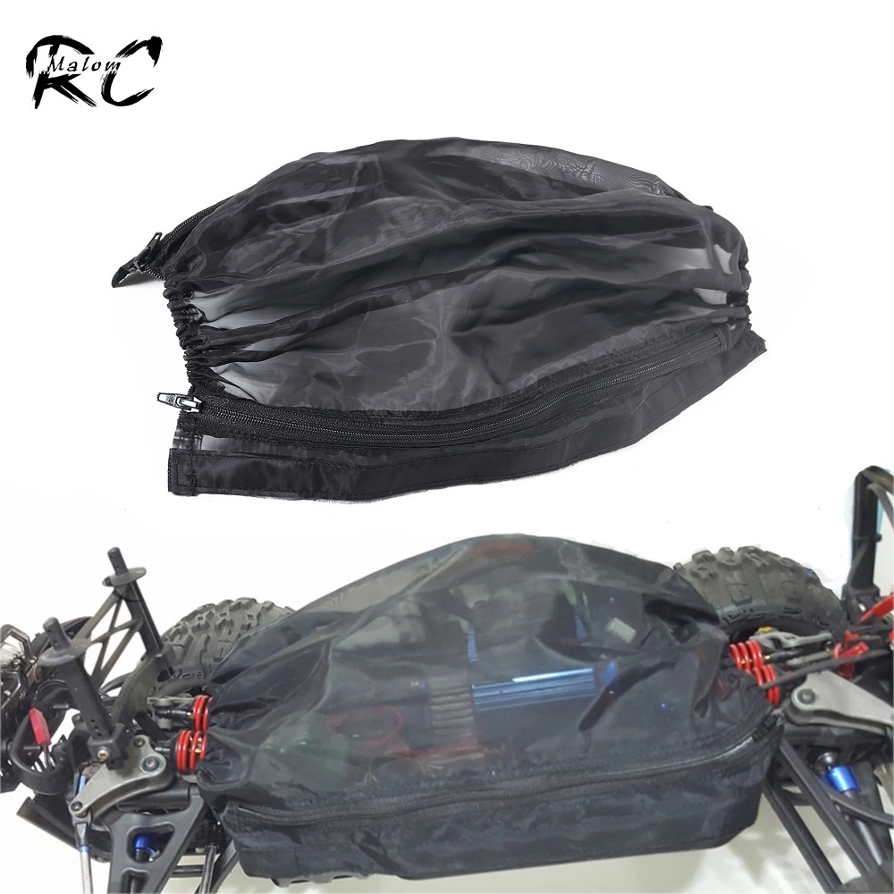 Nylon Mesh with Zipper Chassis Net Dust Mud Resist Cover for RC Monster ...