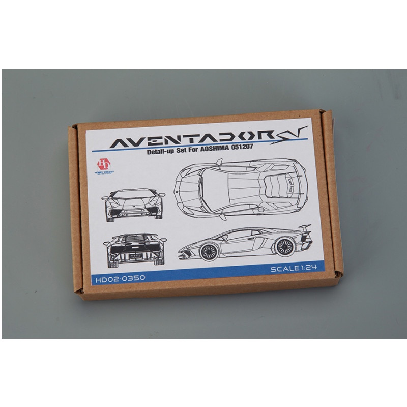 Hobby Design 1/24 HD02-0350 Aventador SV Detail Modifications Parts For ...