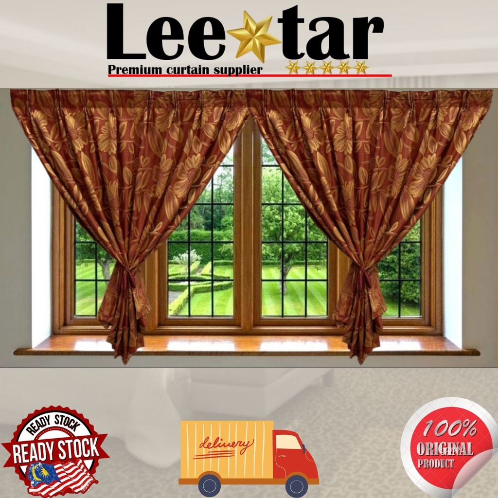 P18 Ready Made Curtain! (Langsir Rumah Kampung ) Siap Jahit Langsir ...