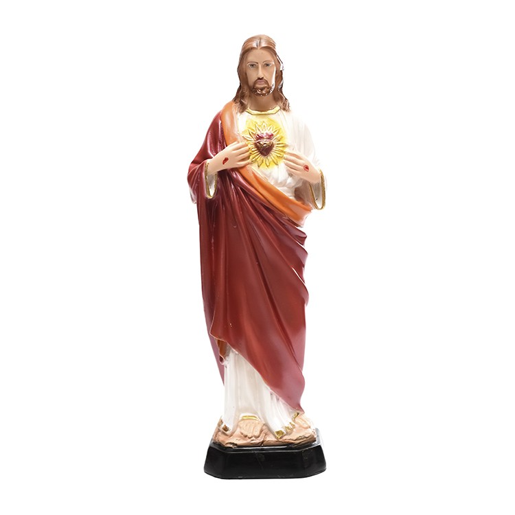 Statue of the Lord Jesus the Sacred Heart of Ordinary 30cm - Statue of ...