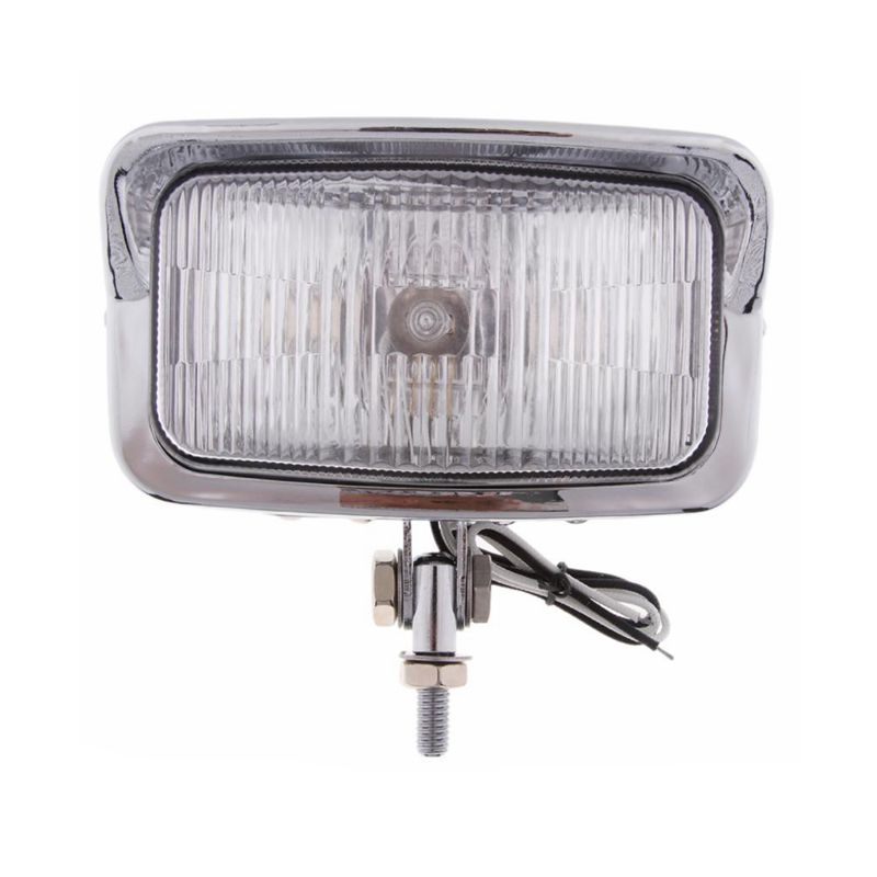 55W Retro Headlamps Motorcycle Square front Headlight Vintage Head Lamp ...