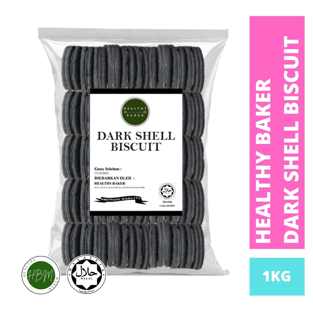 Dark Shell Biscuit/ Dark Shelled Cookies / Crush / Crumbs / hancur ...
