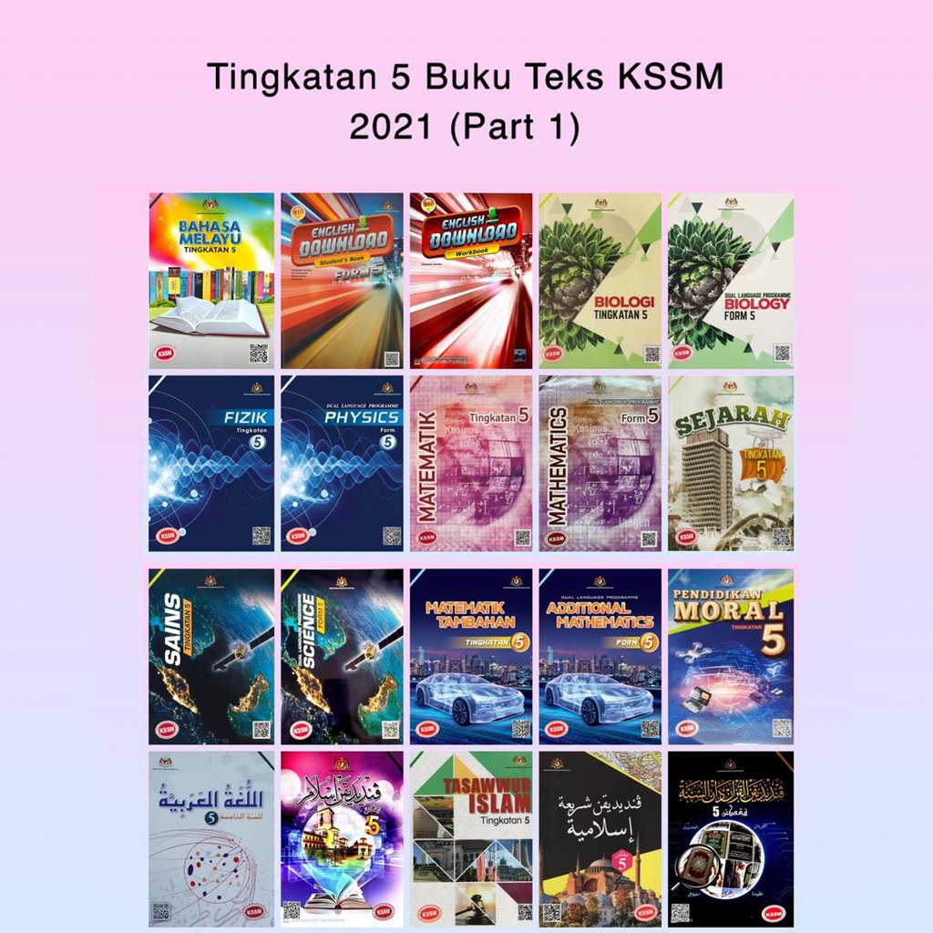【New Format 2021】 Buku Teks Tingkatan 5 KSSM 2021 - Form 5 Textbook ...