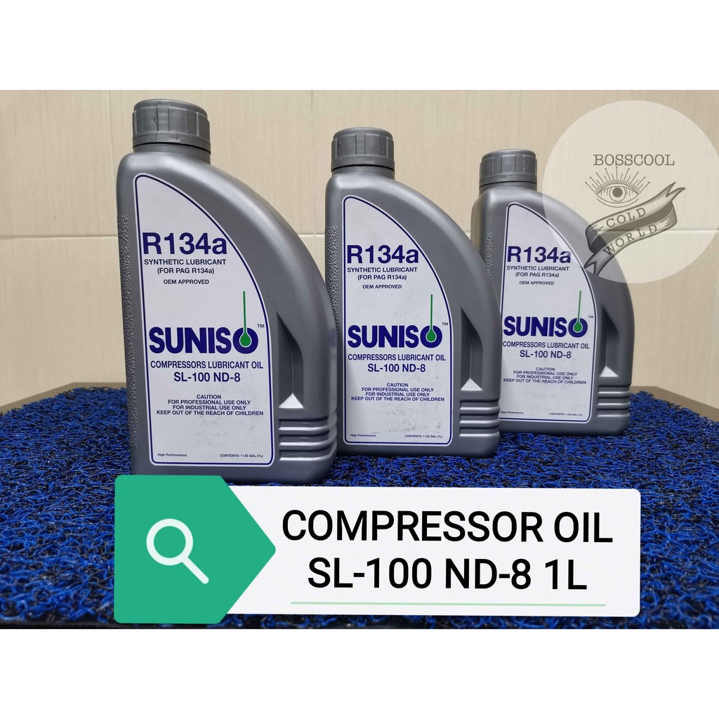 SUNISO R134a COMPRESSORS LUBRICANT OIL SL-100 ND-8 | Shopee Malaysia