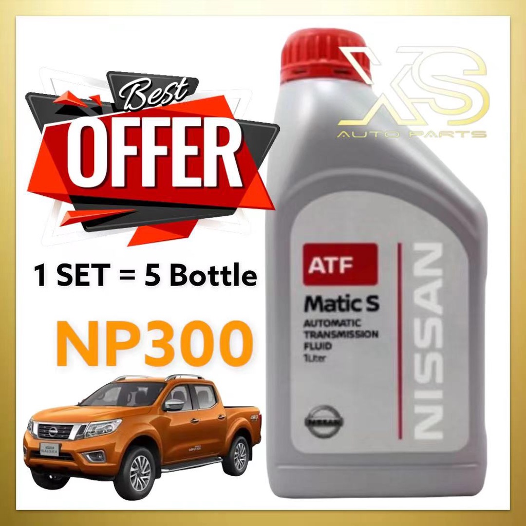 Nissan ATF Matic-S Matic S KLE24-00001 1L SET= 5PC Auto Transmission ...