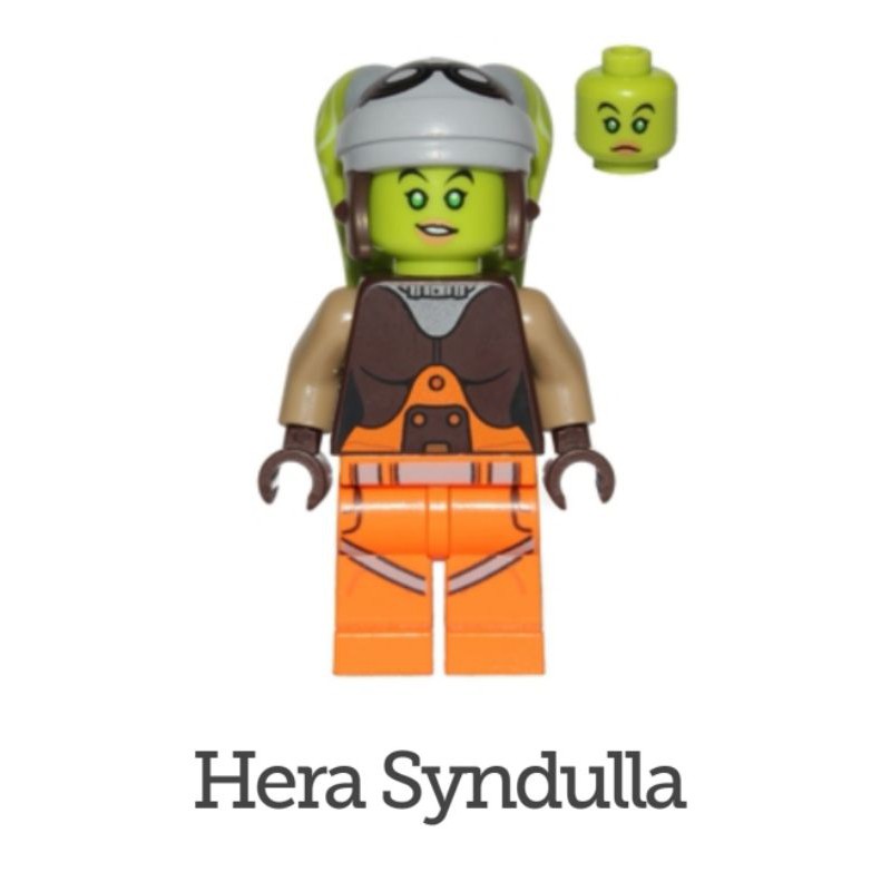 LEGO Star Wars 0576 Hera Syndulla minifigure | Shopee Malaysia