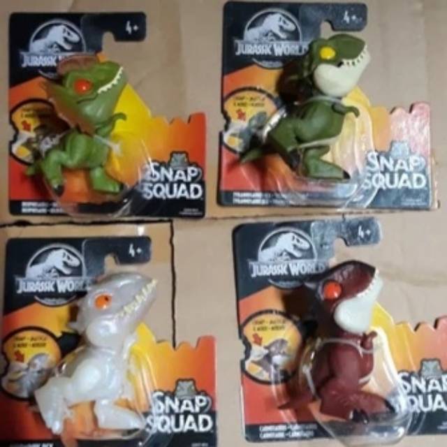 Jurassic World Snap Squad Wave 2nd (1set) | Shopee Malaysia