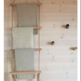 KATUN Cotton rope ladder hanger decoration 4 traps | Shopee Malaysia