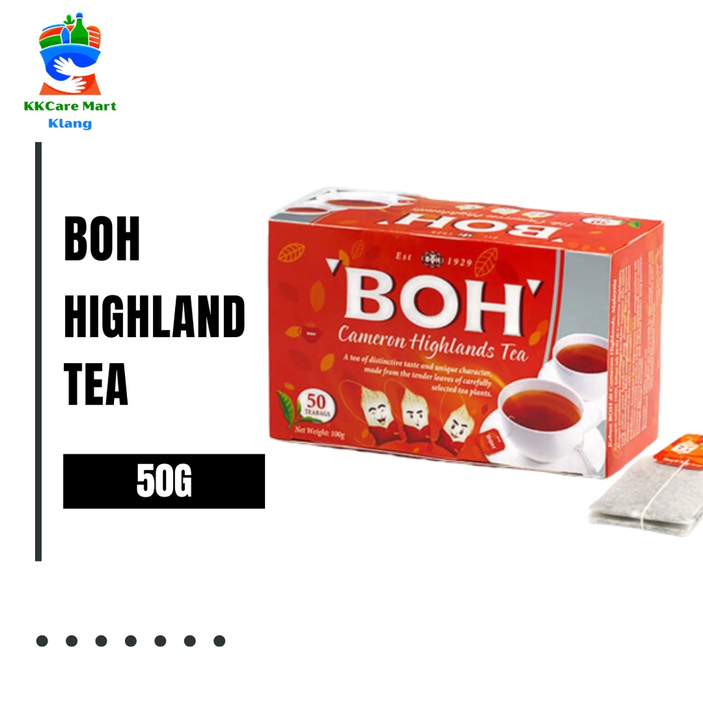 BOH - The Cameron Highlands Tea 50g ( 25 tea bags ) | Shopee Malaysia