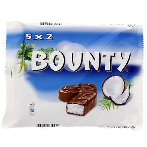 Bounty 5x2 pack chocolate bars 285g | Shopee Malaysia