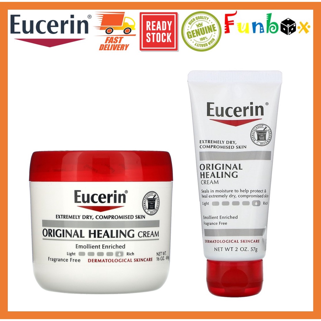 Eucerin Original Healing Creme 57g / 454g | Shopee Malaysia