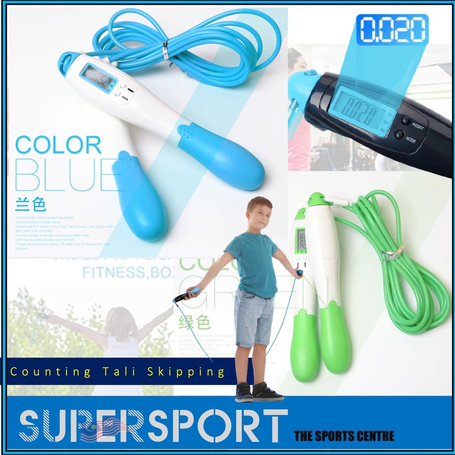 🔥READY STOCK🔥Skipping Rope Jump Rope Tali Skipping Exercise Fitness ...