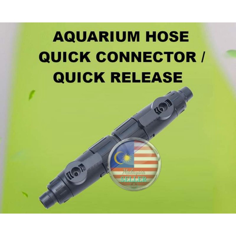 Ball Valve Fish Tank Aquarium Hose Pipe Quick Release Connector ...