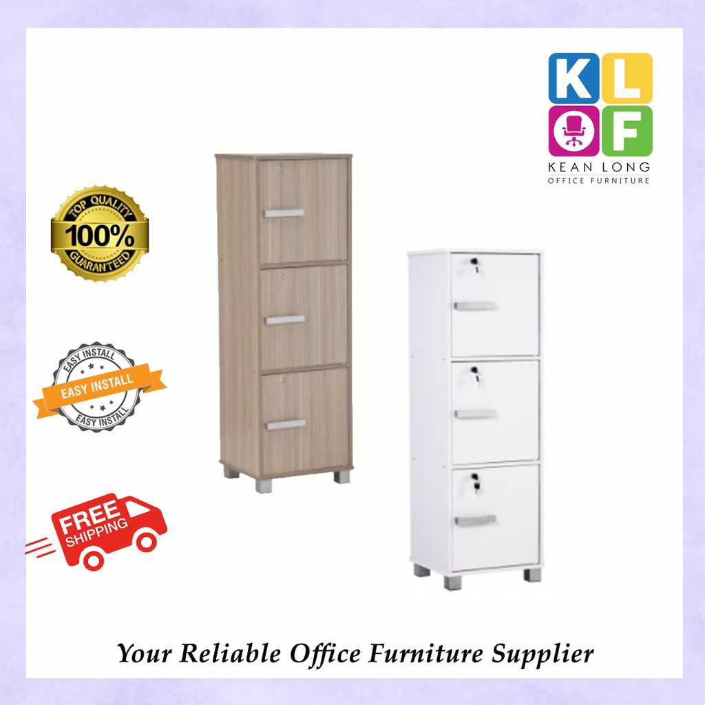 KLOF 3 Door storage box with lock / almari 3 pintu / Almari Serbaguna ...
