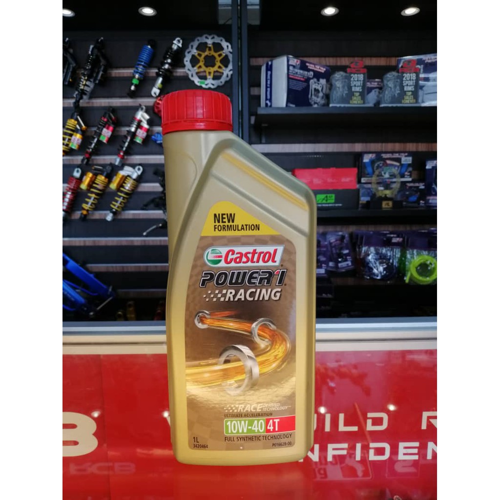 CASTROL POWER 1 RACING 10W-40 4T | Shopee Malaysia