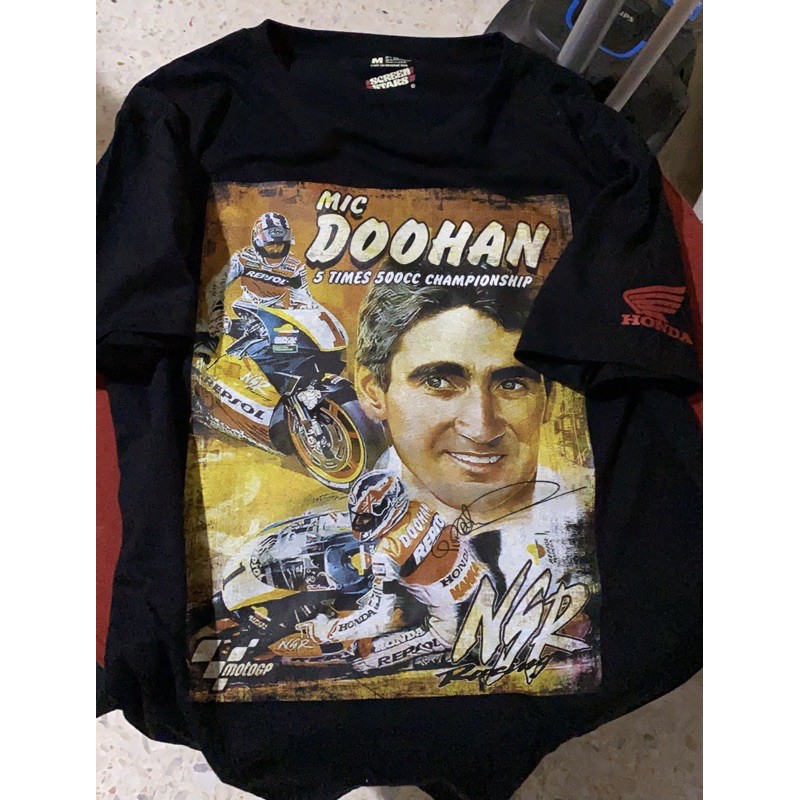 🔥Retro Tshirt🔥Mic Doohan Honda NSR 90s’ | Shopee Malaysia