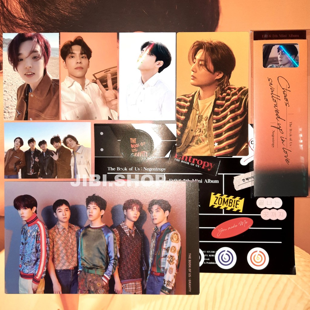 [sharing] Day6 the book of us negentropy official album pc photocard ...