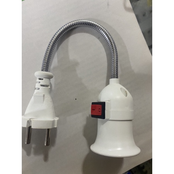 XO E27 360 Degree Spring Twist Tail Light with Plug and Switch | Shopee ...